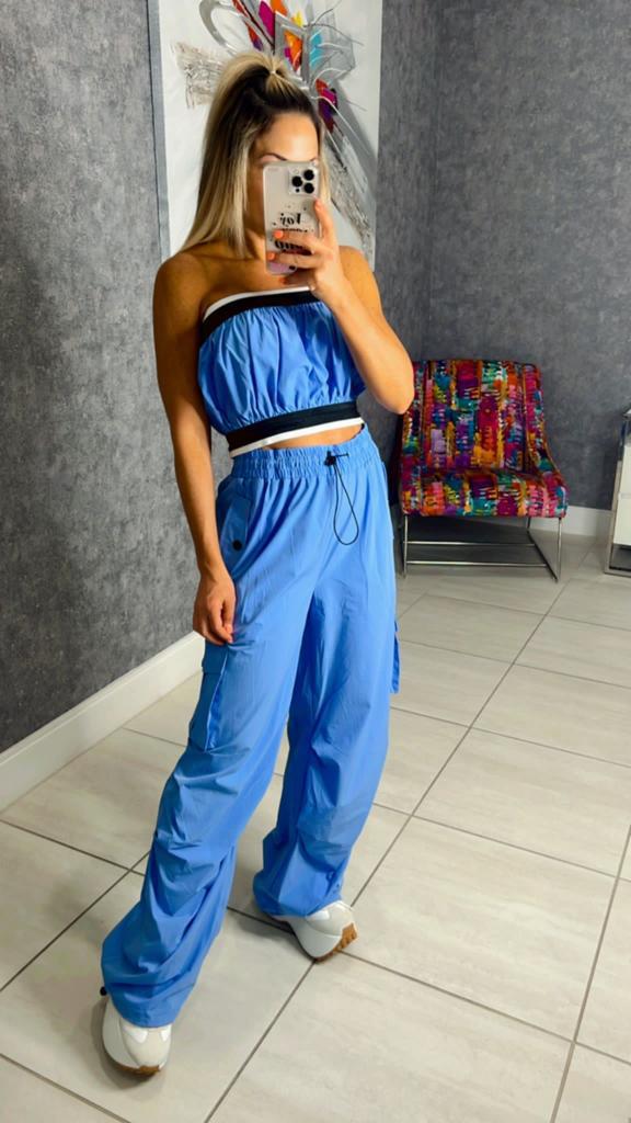 5510 Tube top and cargo pant set – kiutbylinda